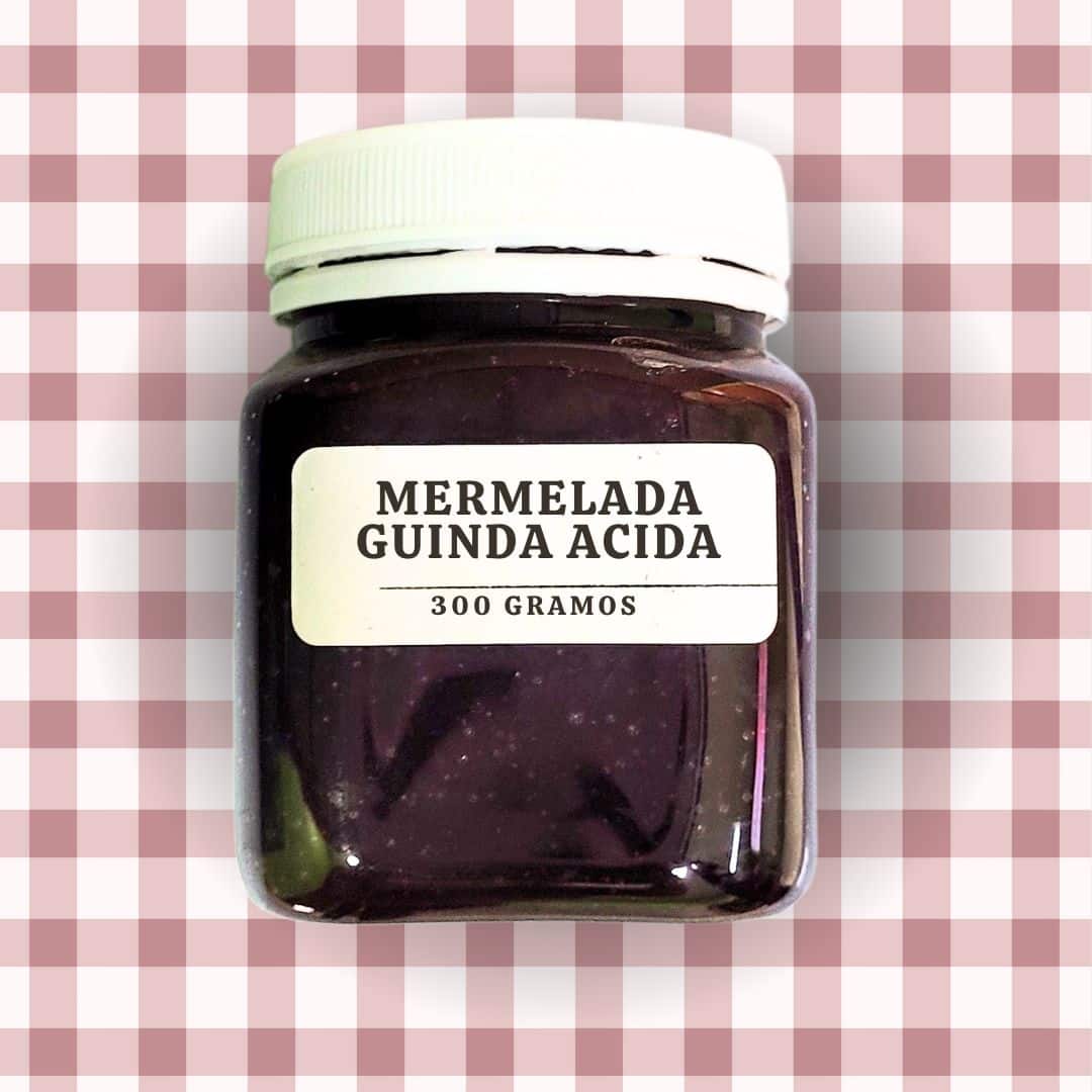 Mermelada Artesanal de Guinda - Frutas 100